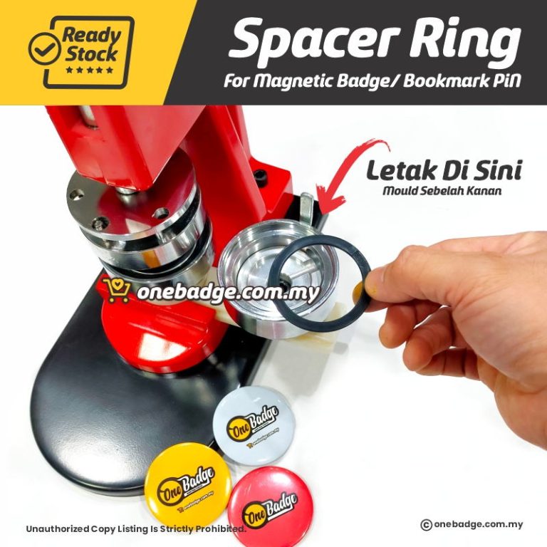 Spacer Ring For Button Badge Production (Fridge Magnet/ Magnetic Badge ...
