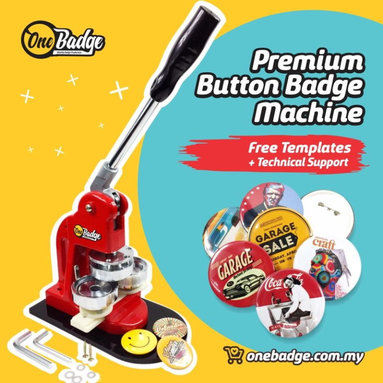 Button Badge Machine Supplier Malaysia | Pemborong Badge Machine Murah
