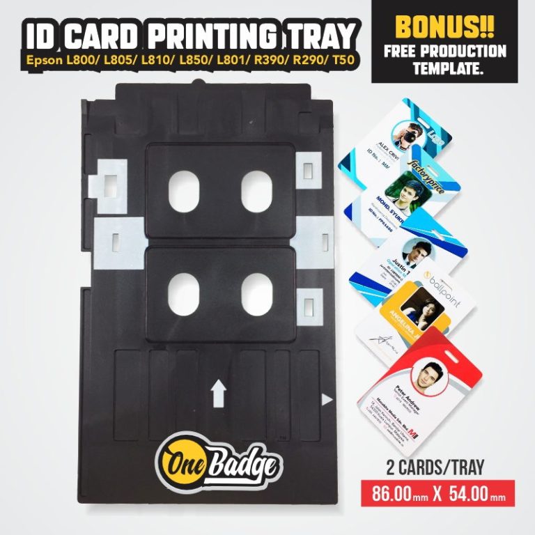 PVC ID Card Tray For Inkjet Printer - Epson T60 | L800 | L805 | R260 ...