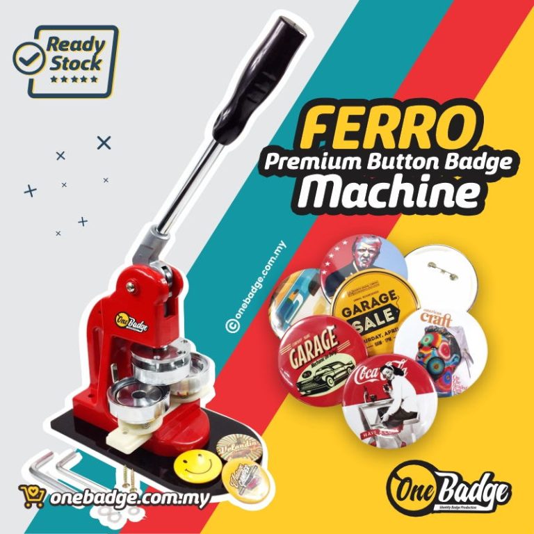 Button Badge Machine Supplier Malaysia | Pemborong Badge Machine Murah