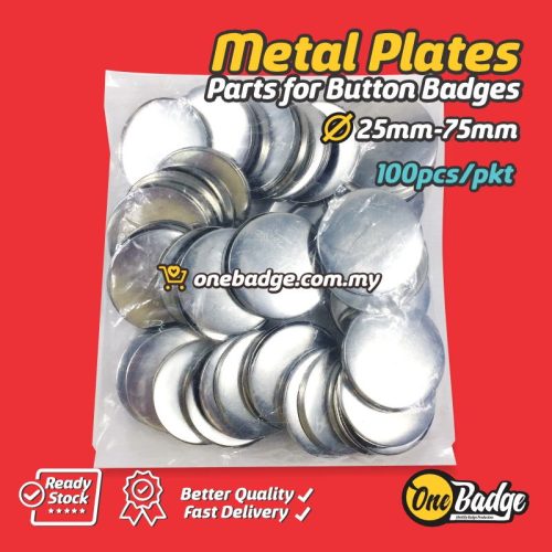 Button Badge Metal Plate | Button Badge Material | DIY Badge Metal Plate