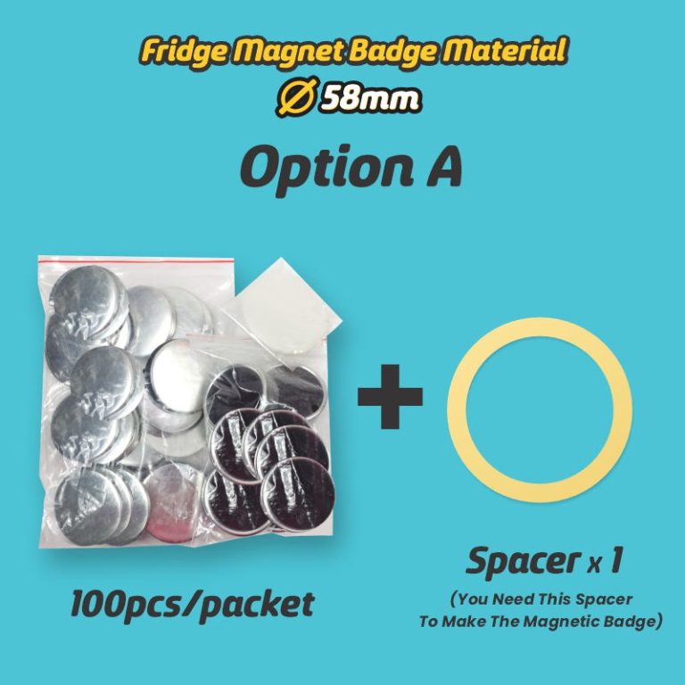 MAGNETIC Button Badge Supplier Malaysia | Magnet ID Badge Wholesale ...