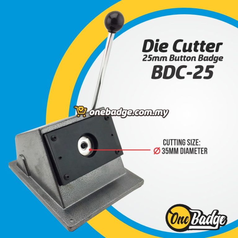 Paper Die Cutter For 25mm Button Badge | Paper Sticker Die Cutter ...