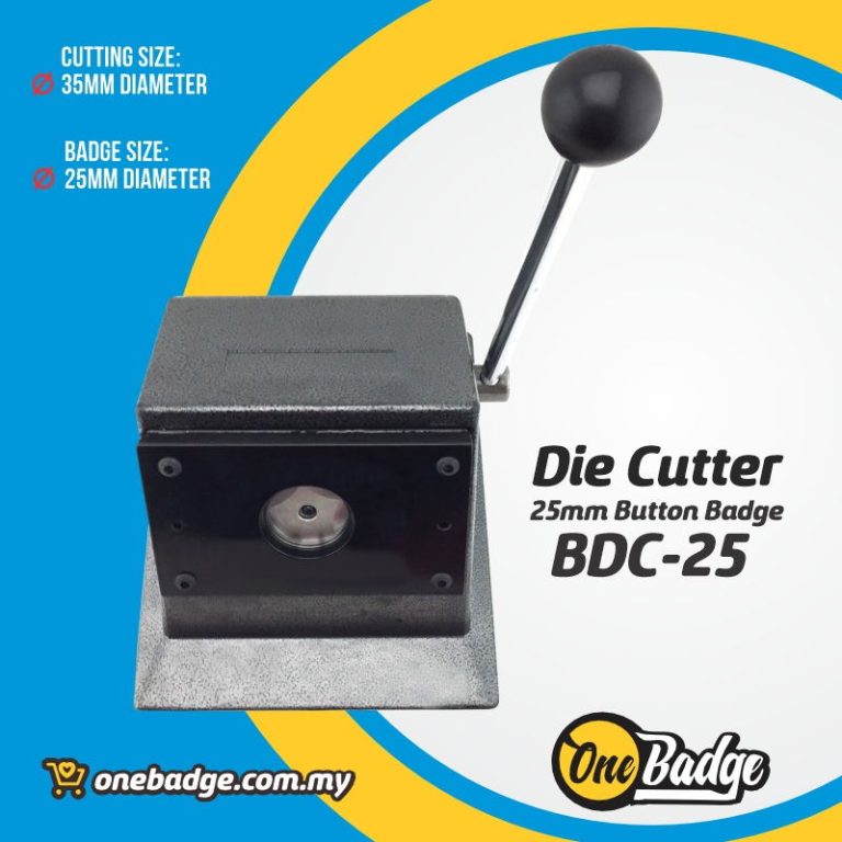 Paper Die Cutter For 25mm Button Badge | Paper Sticker Die Cutter ...