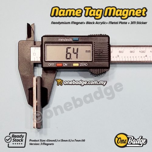 Name Tag Magnets Supplier | 3 Strong Neodymium Magnet Wholesaler | Onebadge