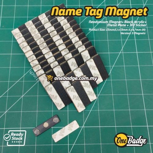 Name Tag Magnets Supplier | 3 Strong Neodymium Magnet Wholesaler | Onebadge